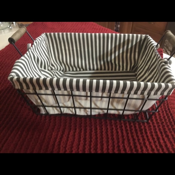 Rae Dunn | Accents | Nwt Rae Dunn Things Basket W Liner | Poshmark